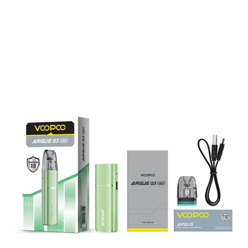Pod Argus G3 Mini Voopoo, compact et puissant 1350mAh – E-vape