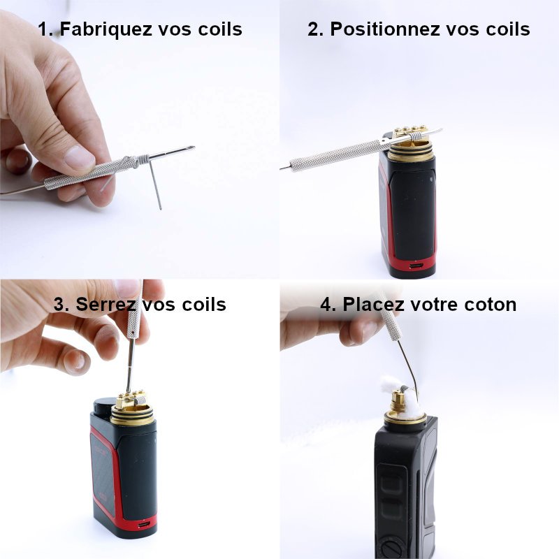 Magic Stick 4 en 1 Vivismoke : outil multifonction reconstructible