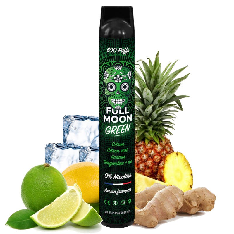 Puff Green Full Moon - 600 puffs - E-vape