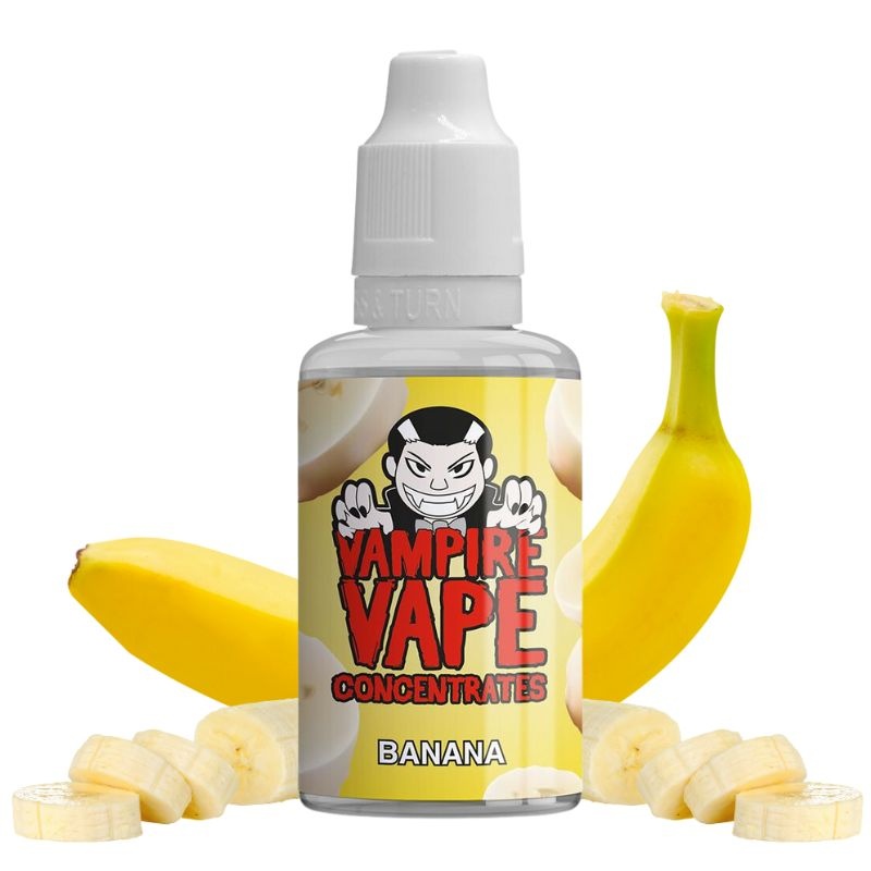 Arôme Banana 30ml - Saveur Bonbon Banane - Vampire Vape - E-vape